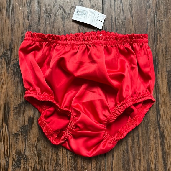 kate spade | Bottoms | Kate Spade Red Satin Diaper Cover | Poshmark